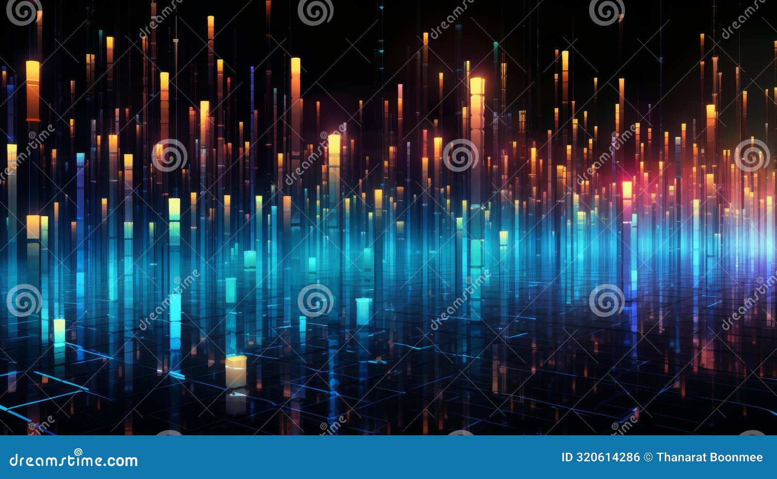 Detailed Highres Binary Code Texture Digital And Dynamic Background For Coding And Programming