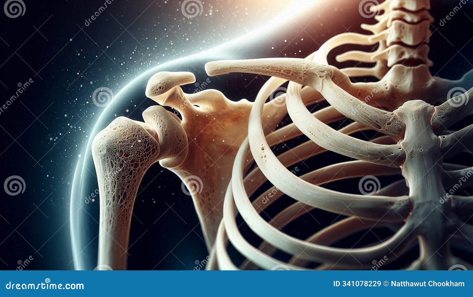 Detailed Shoulder Anatomy Imaging Visualizing Individual Bone Structure ... Detailed Shoulder Anatomy Imaging Visualizing Individual Bone Structure ...