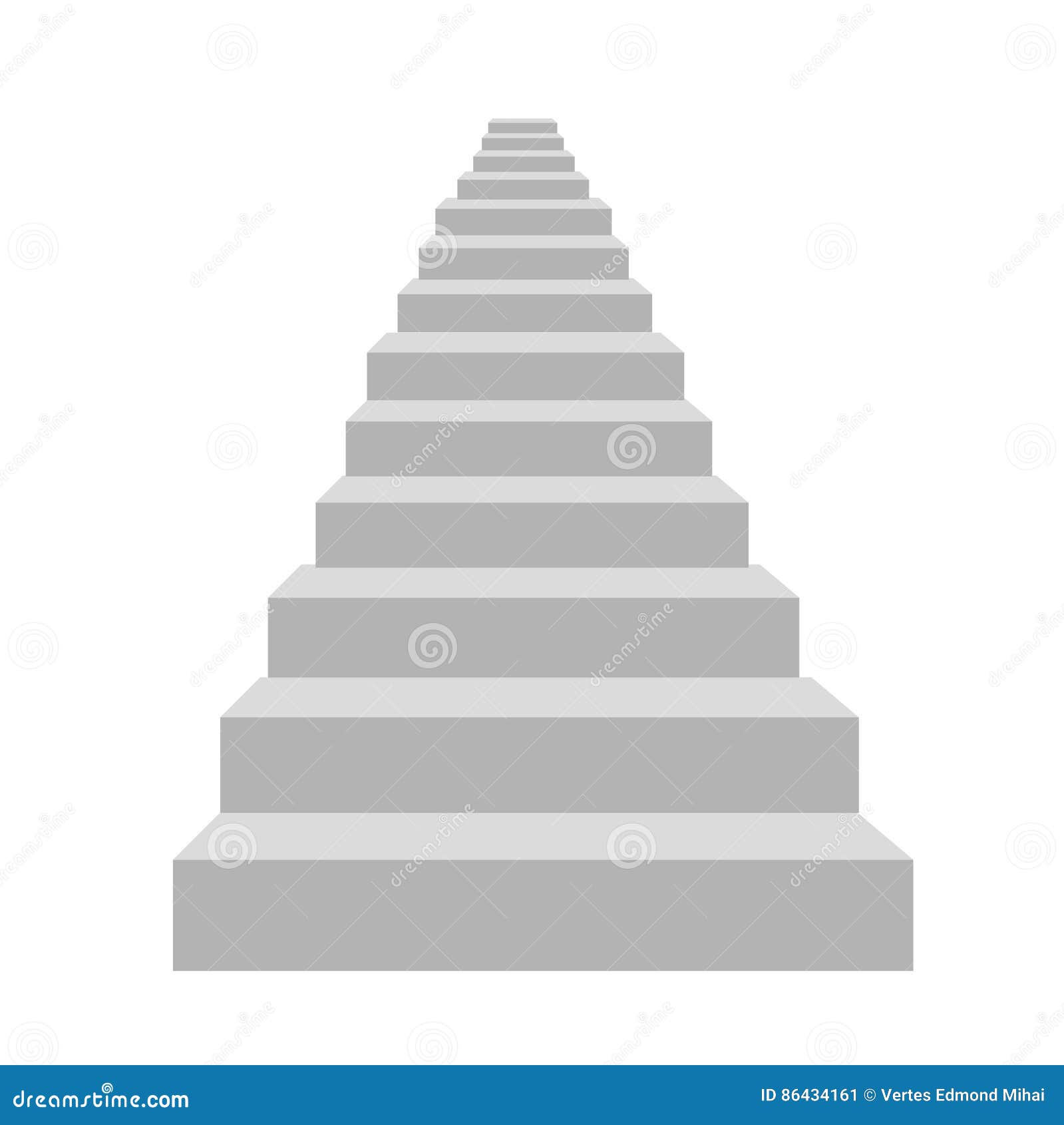 Detailed Illustration Stairs Stock Vector - Illustration of structure ...