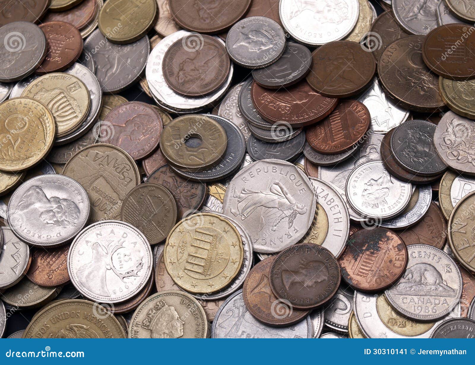 Coins stock image. Image of invest, isolated, coins, savings - 30310141