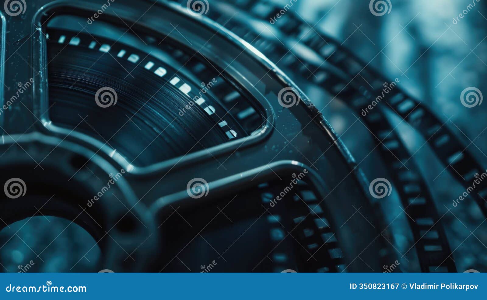 Detailed Image of a Film Reel, Suitable for Media and Entertainment ...