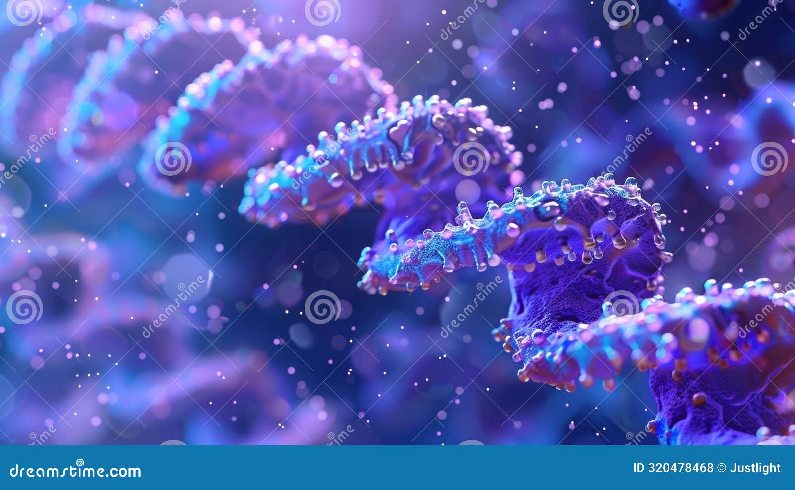 A Detailed Image of Modified Histone Proteins with Ylated Marks in ...