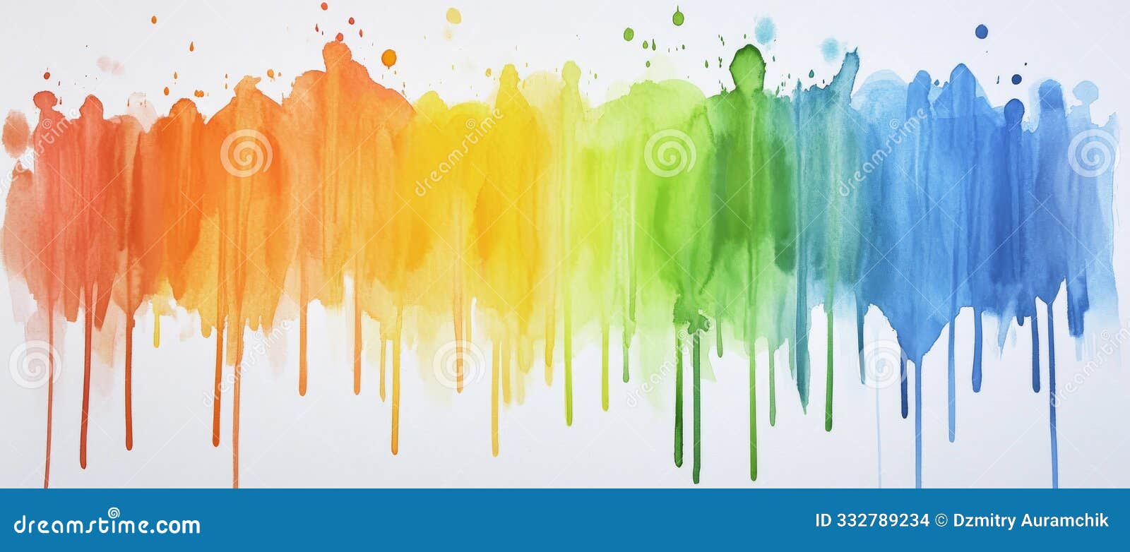 The Detailed Image of the Rainbow Explosion is Isolated on a White ...