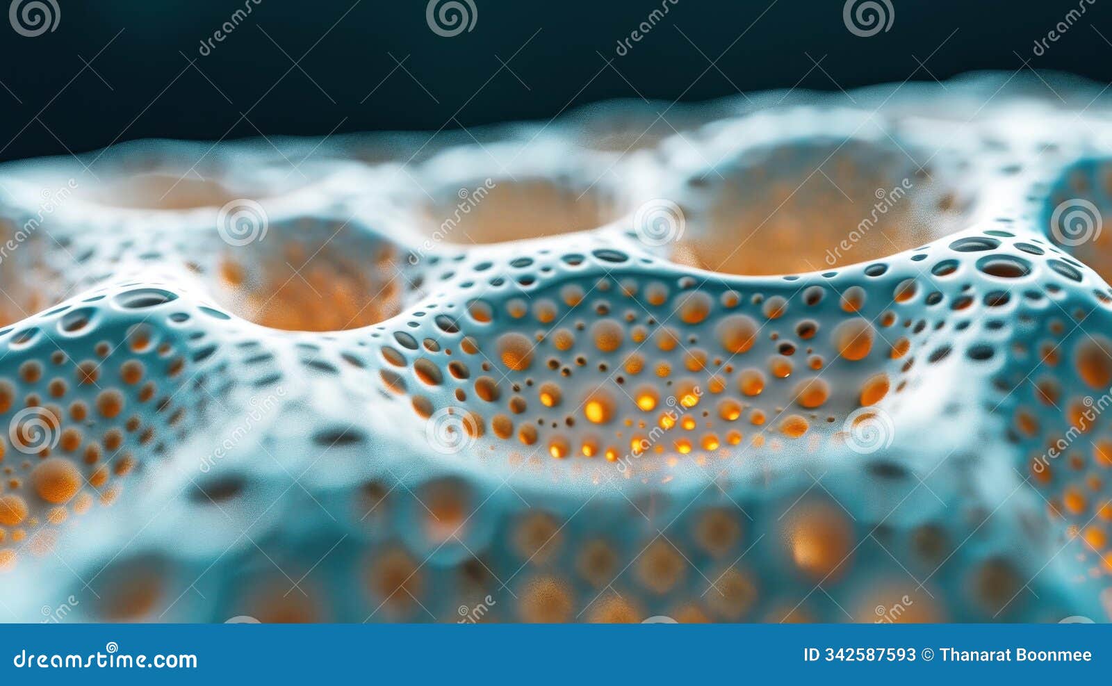 Explore the Intricate Macro Shot of Human Bone Structure, Showcasing ...