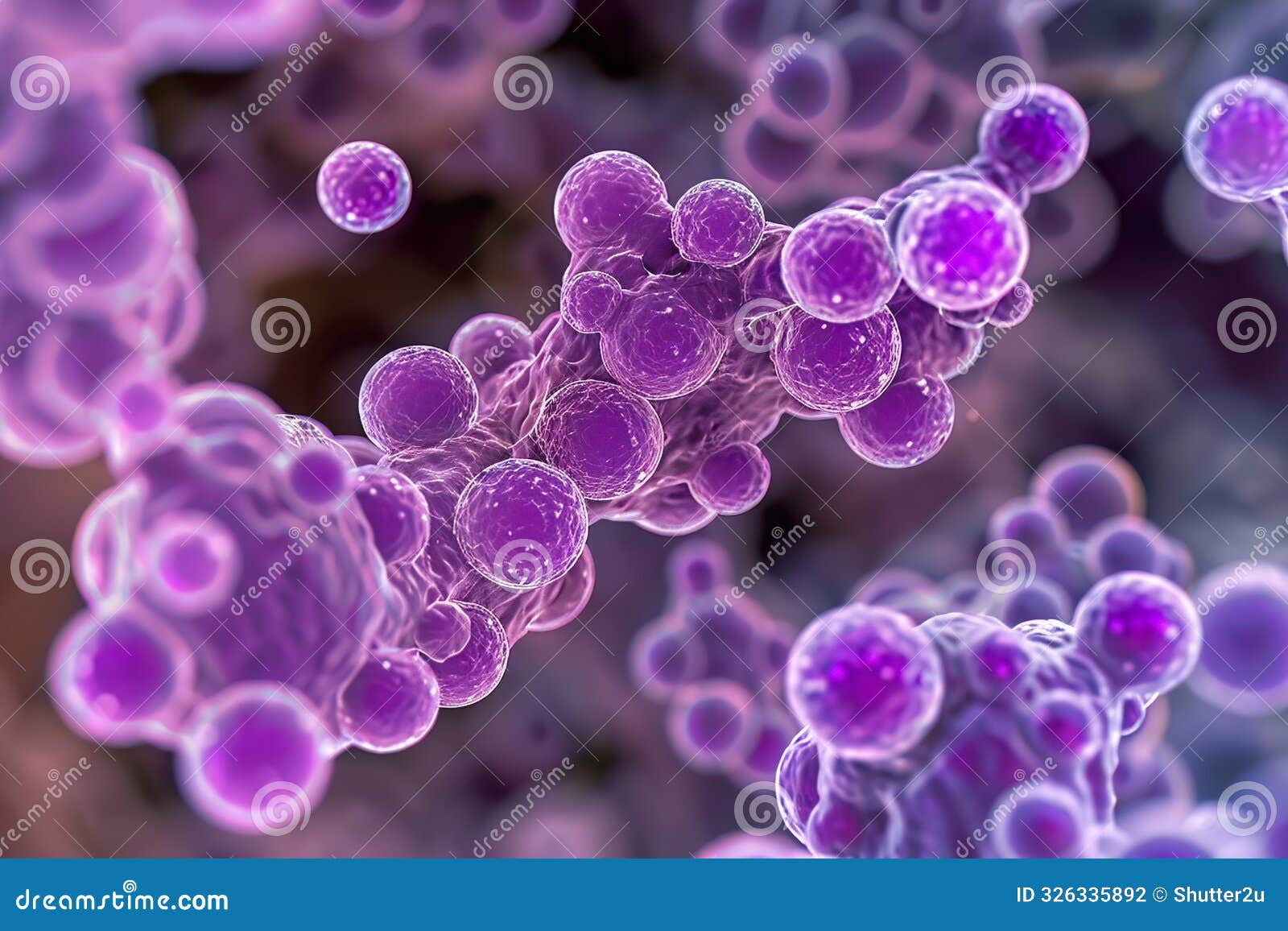 Detailed Image of Staphylococcus Aureus Colonies Showcasing the ...