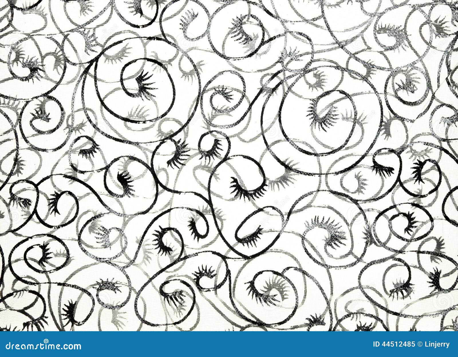 Detailed Lace Damask Pattern Stock Image - Image of gray, linen: 44512485