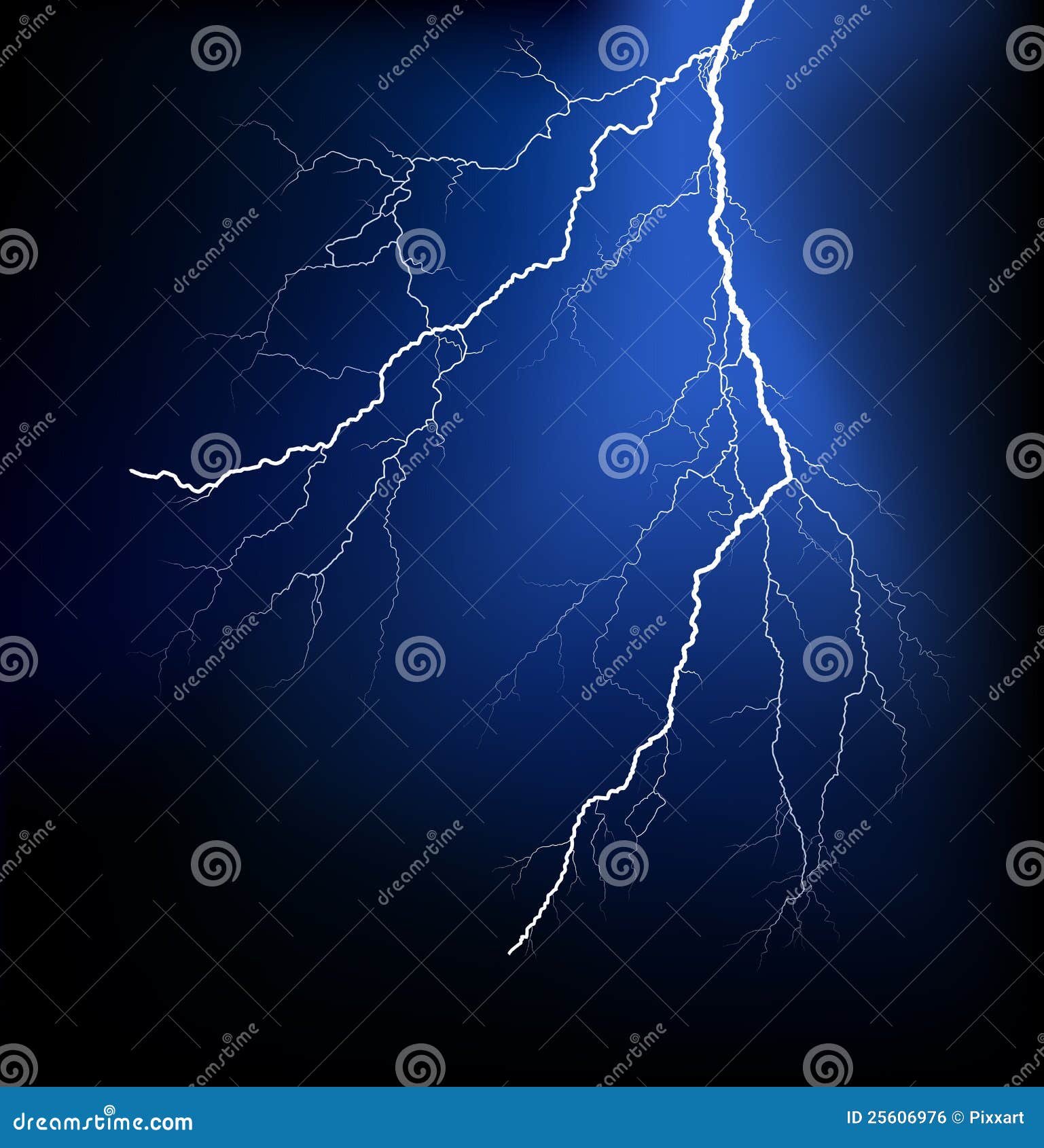 Detailed lightning vector stock vector. Illustration of dazzle - 25606976
