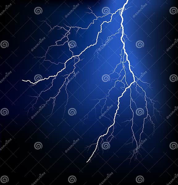 Detailed lightning vector stock vector. Illustration of dazzle - 25606976