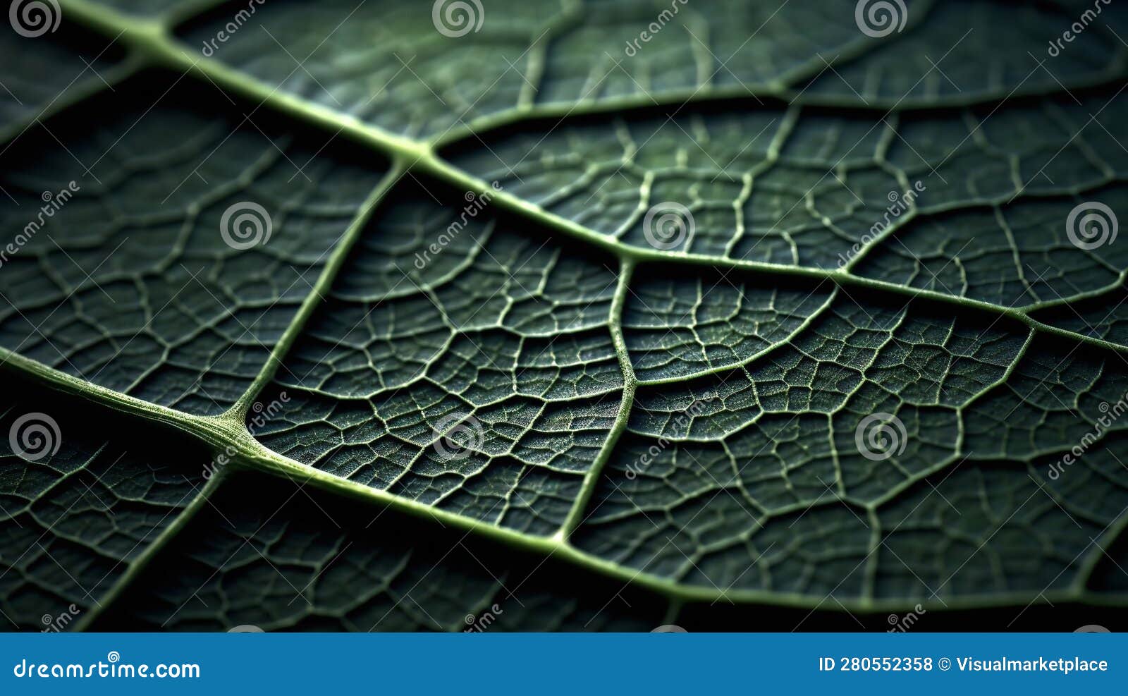 Detailed Macro Leaf Vein Pattern Stock Illustration - Illustration of ...