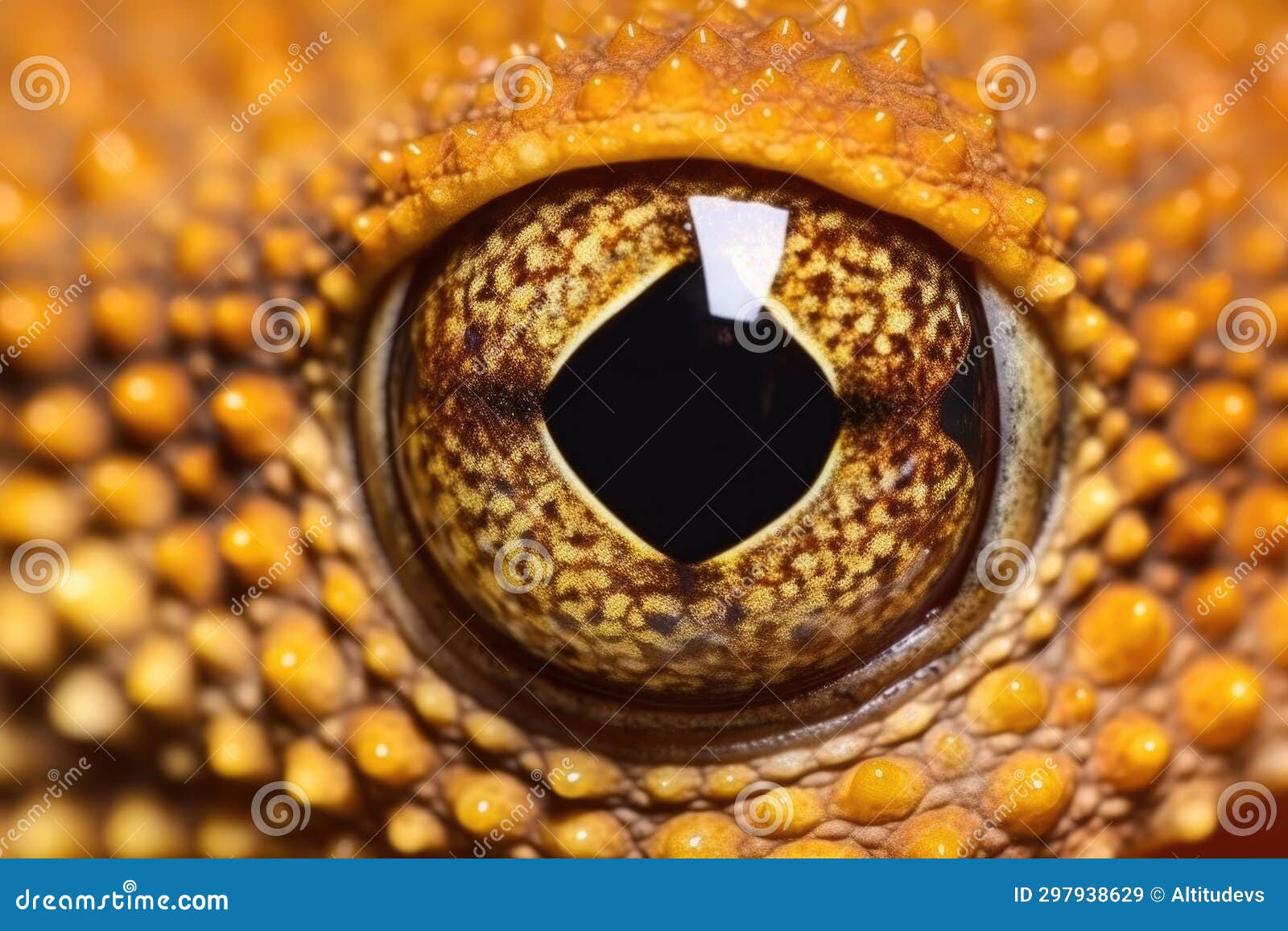 Detailed Macro of a Toads Bumpy Skin Stock Image - Image of pattern ...