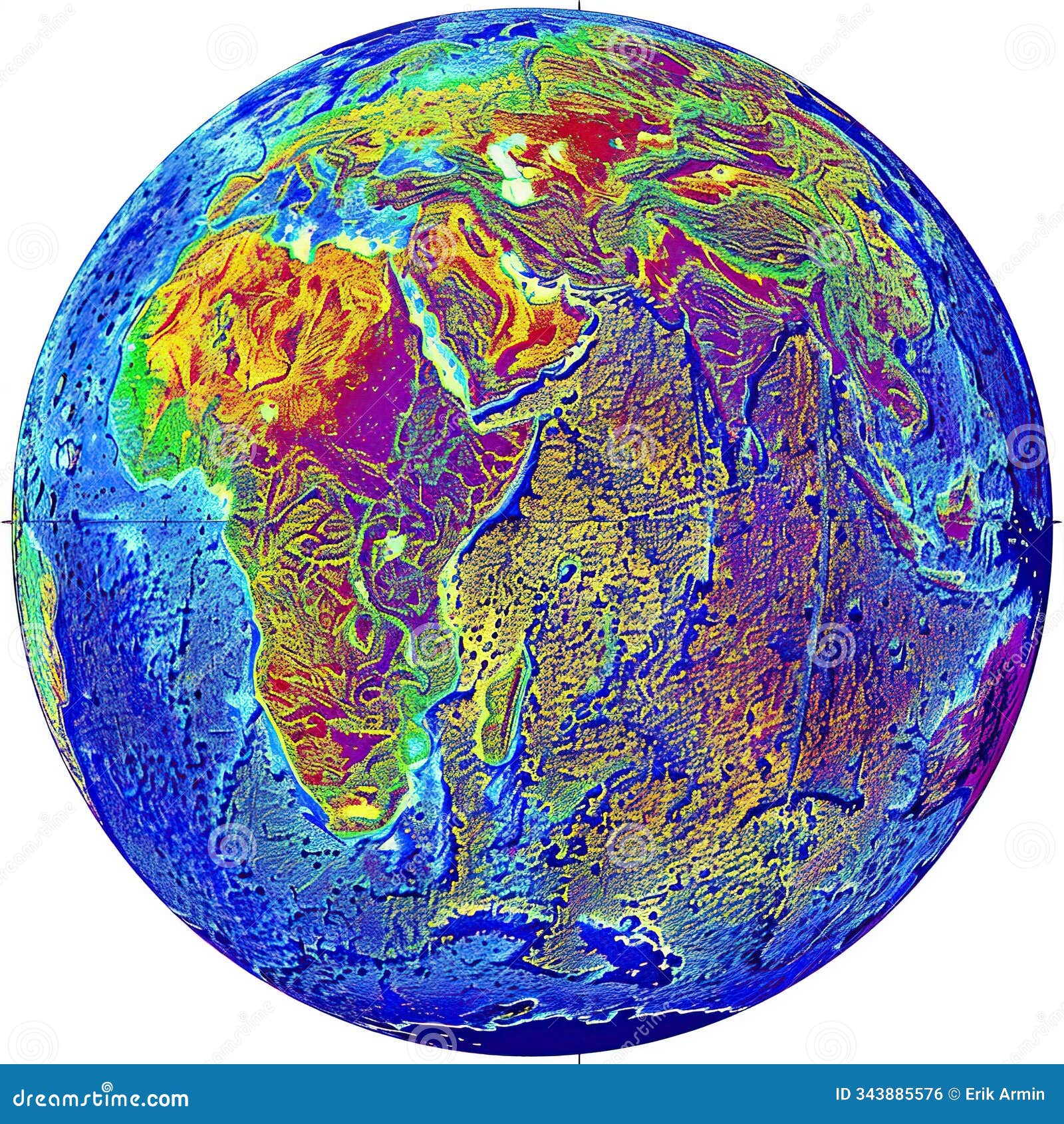 Cosmic Microwave Background Radiation Patterns Visualized In Thermal ...