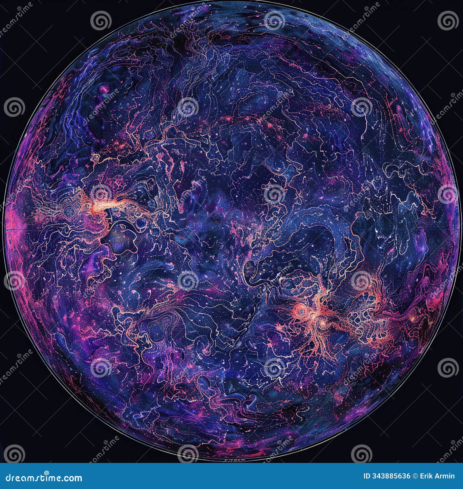 Cosmic Microwave Background Radiation Patterns Visualized In Thermal ...