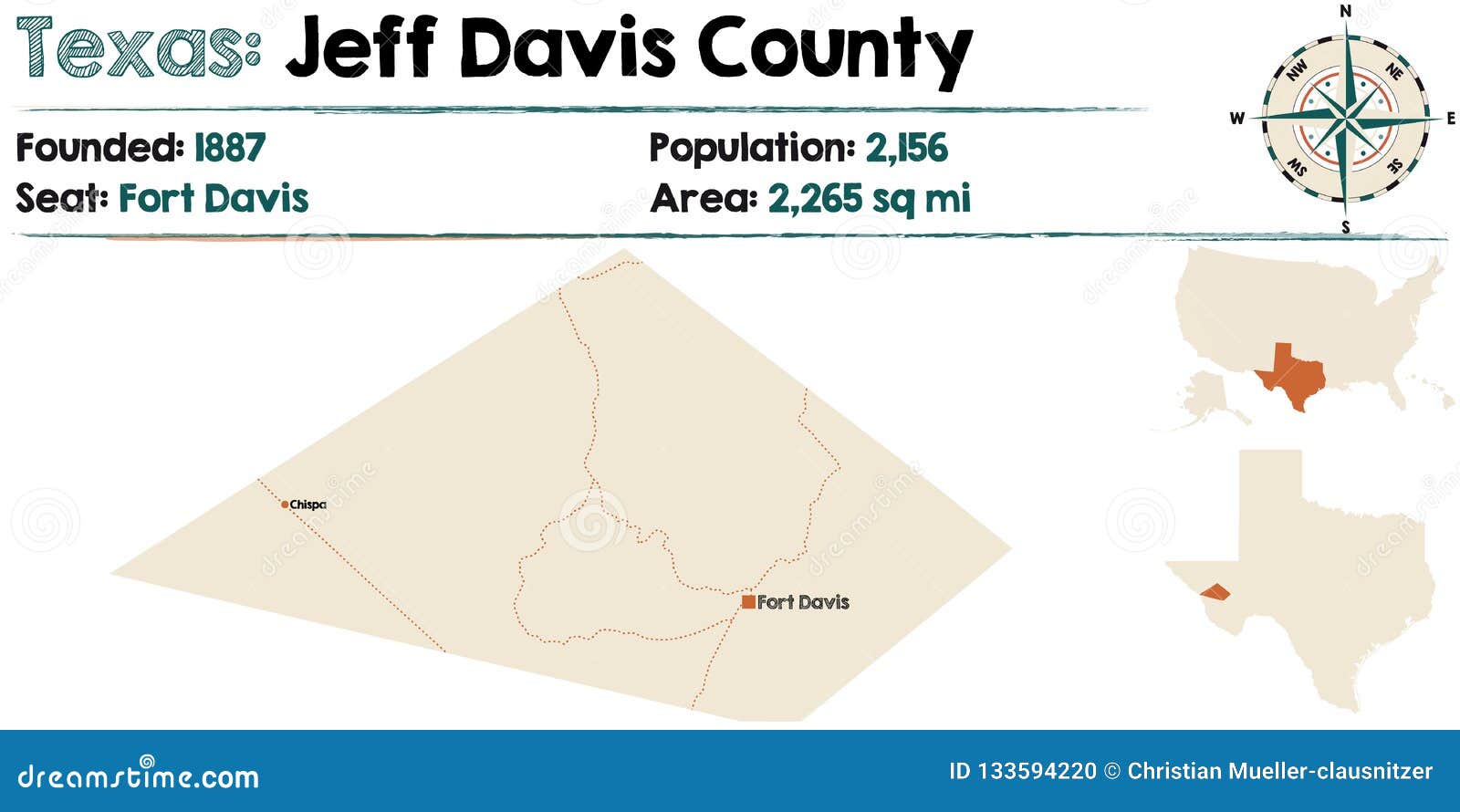 Map Of Davis County In Utah State On White Background. Single County ...