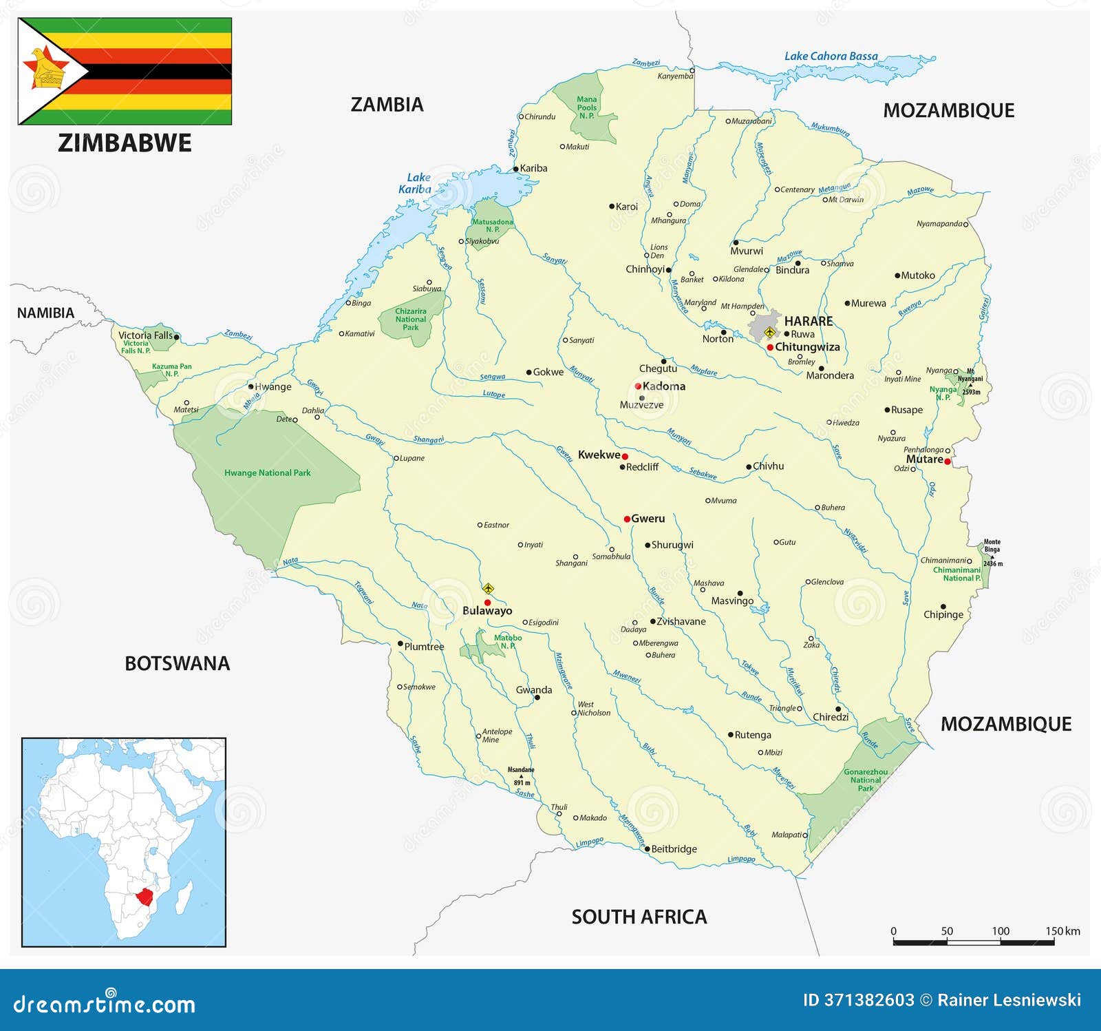 Southeast Map. State And District Map Of Southeast. Detailed Colourful ...