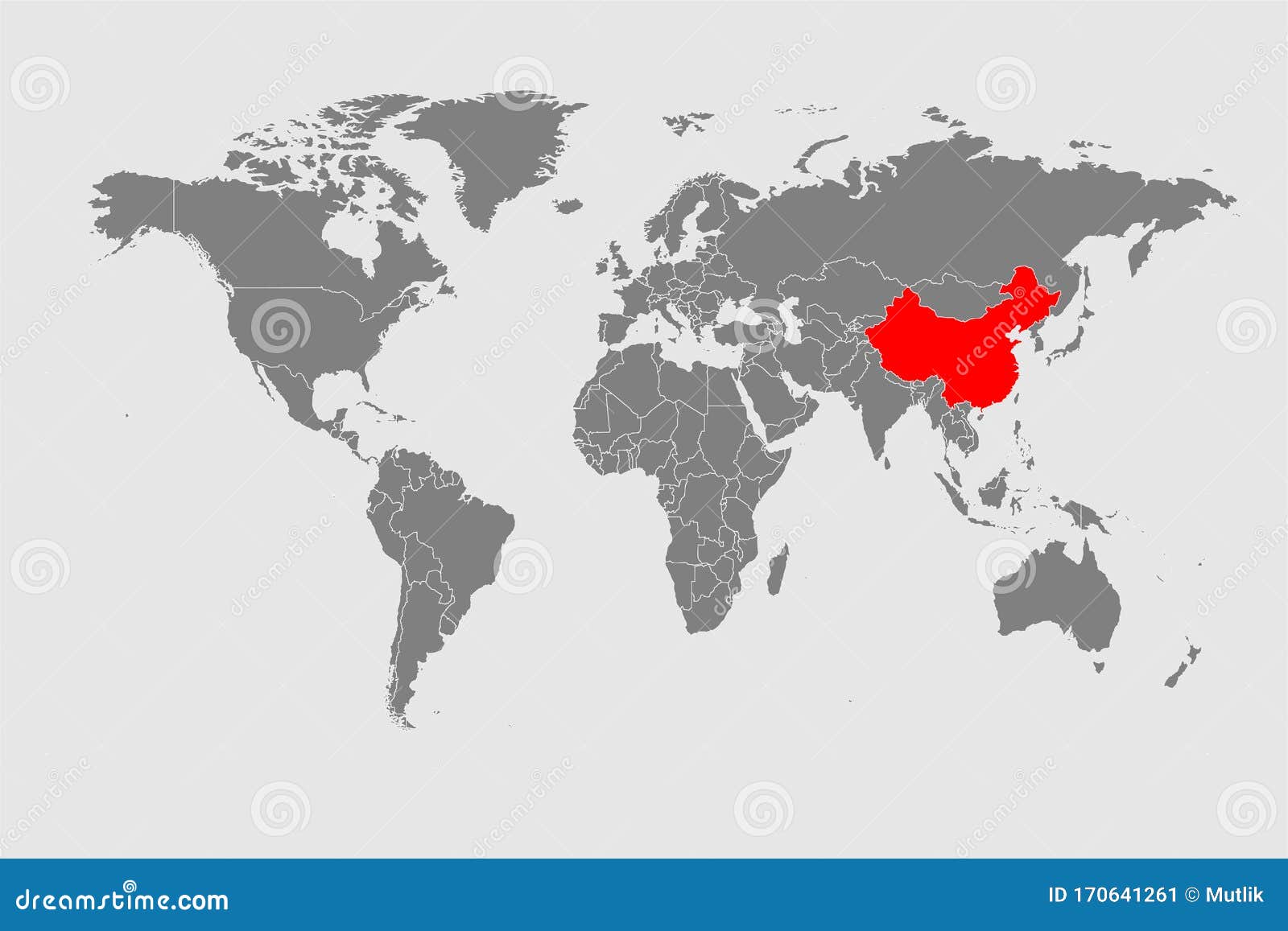 Detailed Map of the World in High Resolution with a Dedicated Map of ...