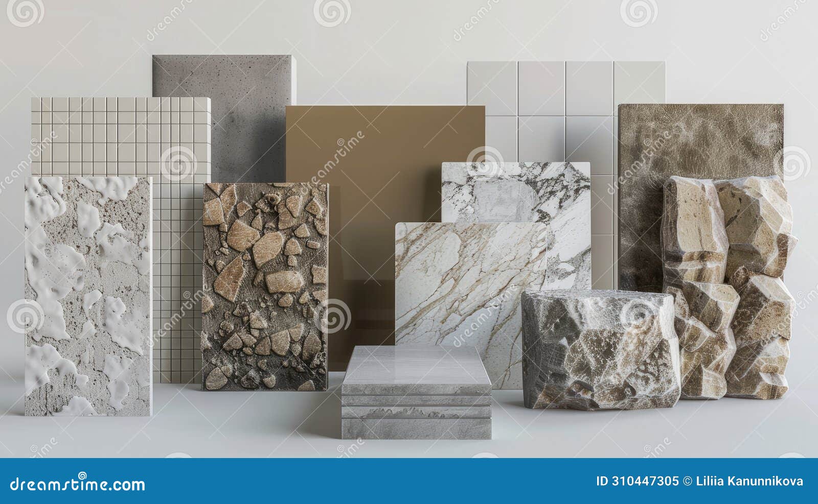 Detailed Material Samples Designed for 3D Modeling and Visualization ...