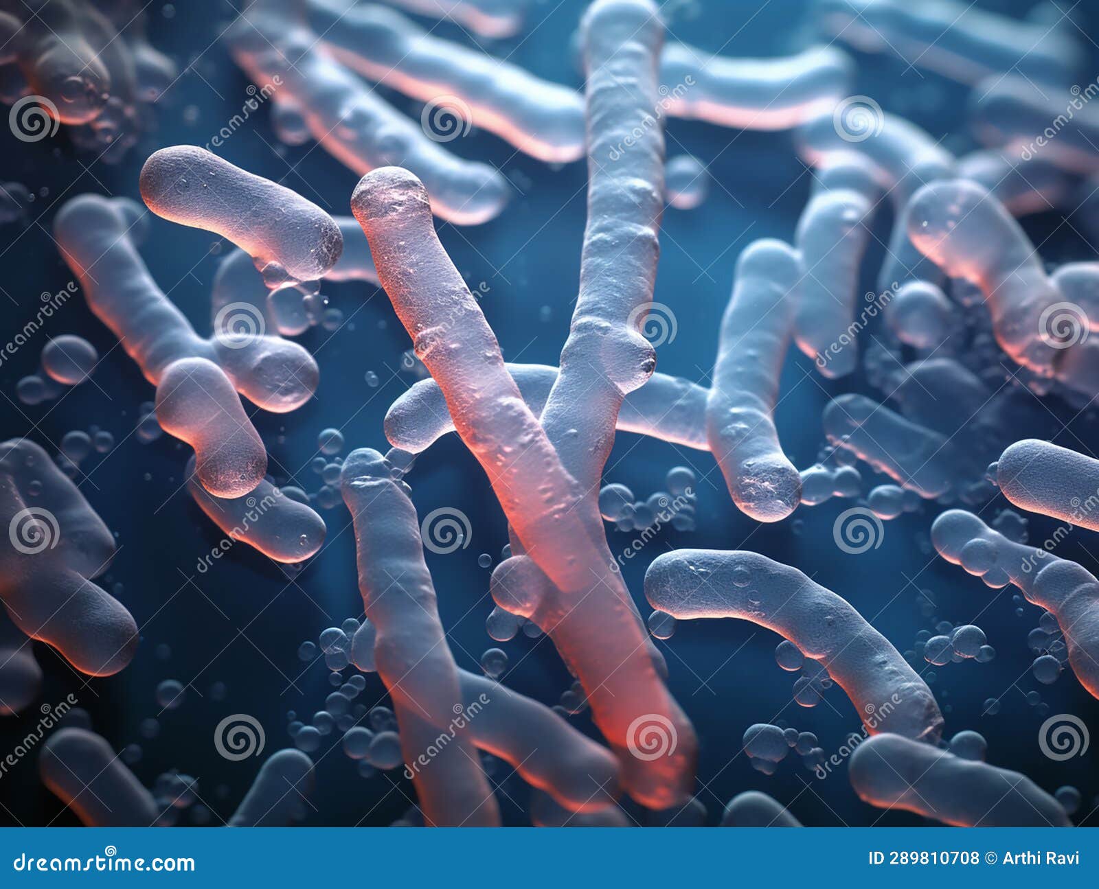 Detailed Microscopic Image of Bacillus Anthracis Stock Illustration ...