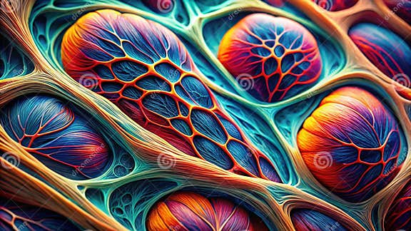 A Detailed Microscopic View of Healthy Smooth Muscle Tissue Exploring ...