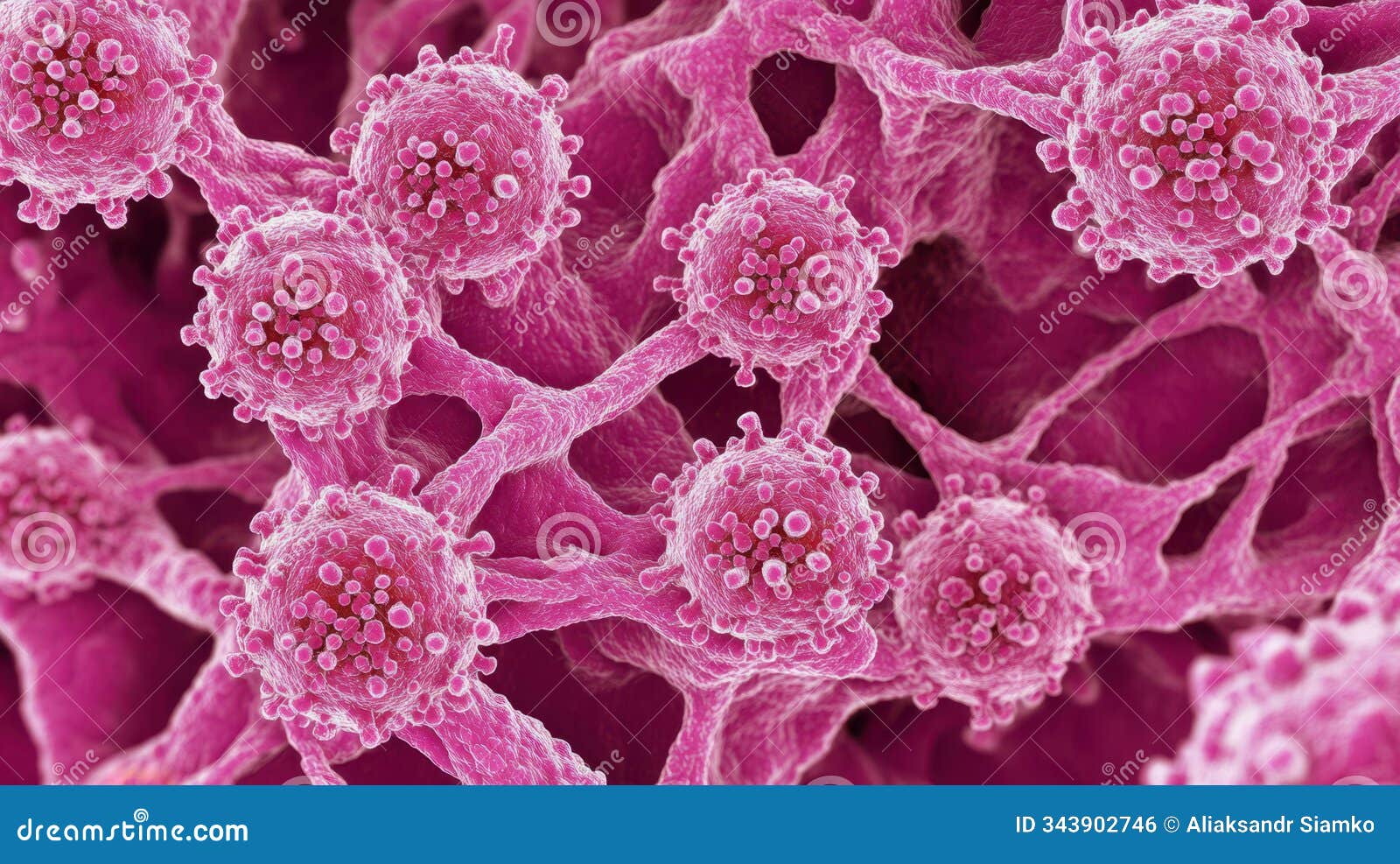 Detailed Microscopic View Of Gram-Positive Cocci Chains: A Scientific ...