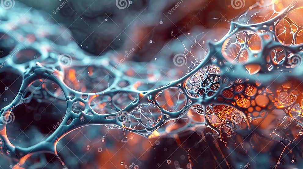 Detailed Microstructure Diagram of Superalloy Material Showcasing High ...