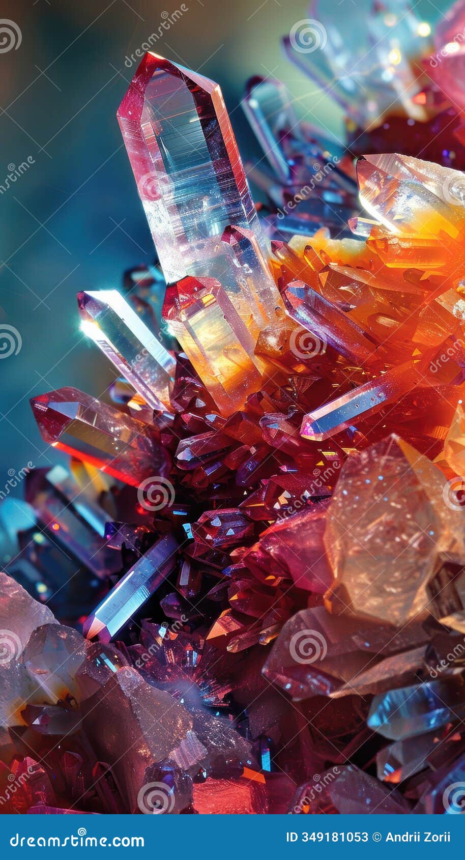 Intricate Atomic Patterns In Crystal Lattice X-Ray Diffraction For ...