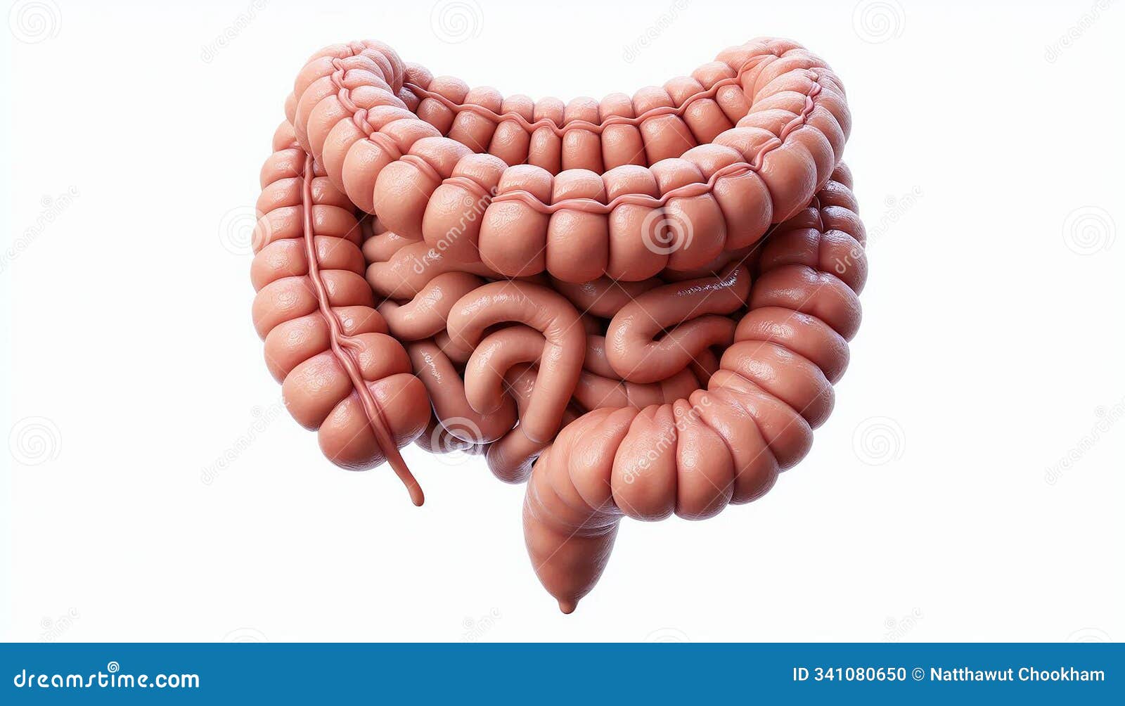 Human Intestinal Icon. Logo Of The Large Intestine Or Small Intestine ...