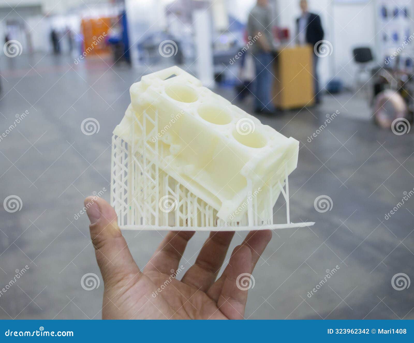 Detailed Models Form of Internal Combustion Engine Printed 3D Printer ...
