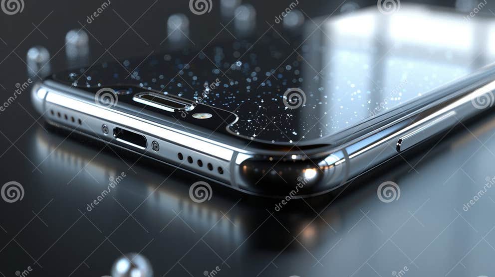 Detailed Modern Smartphone 3d Render with Realistic Lighting and Sharp ...