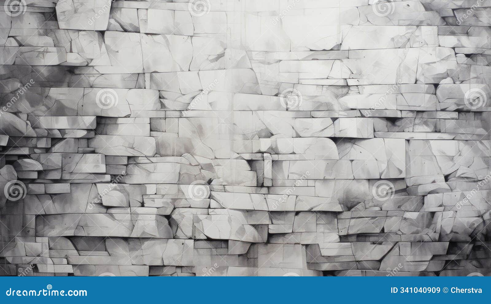 Detailed Monochromatic Illustration Of A Tree Branch. Ideal For Nature ...