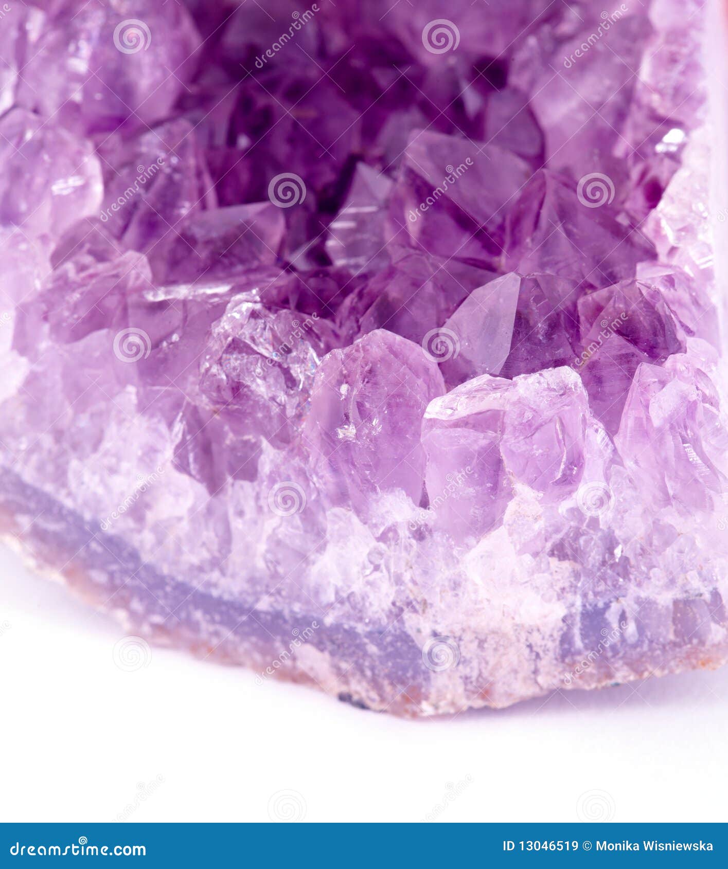 Detailed natural amethyst stock image. Image of brilliance - 13046519