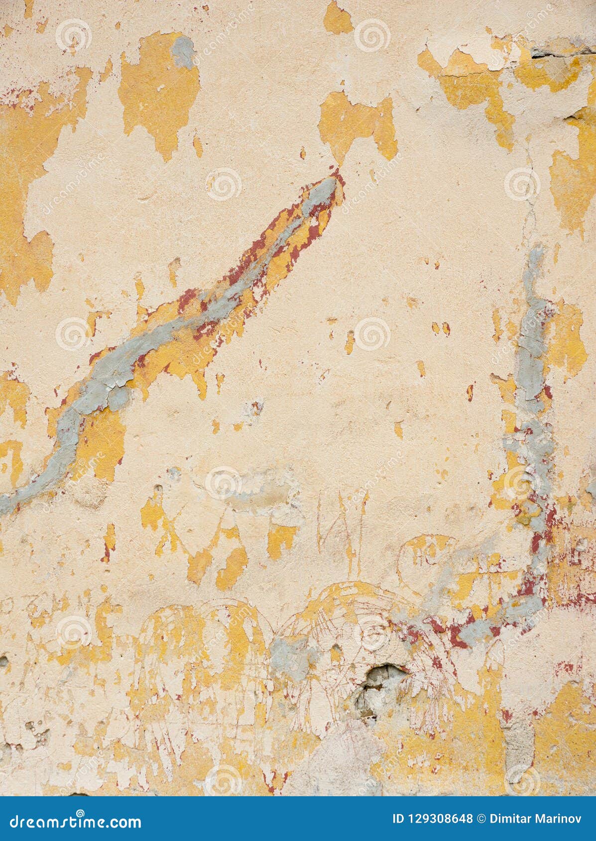 Abandoned wall texture stock photo. Image of mortar - 129308648