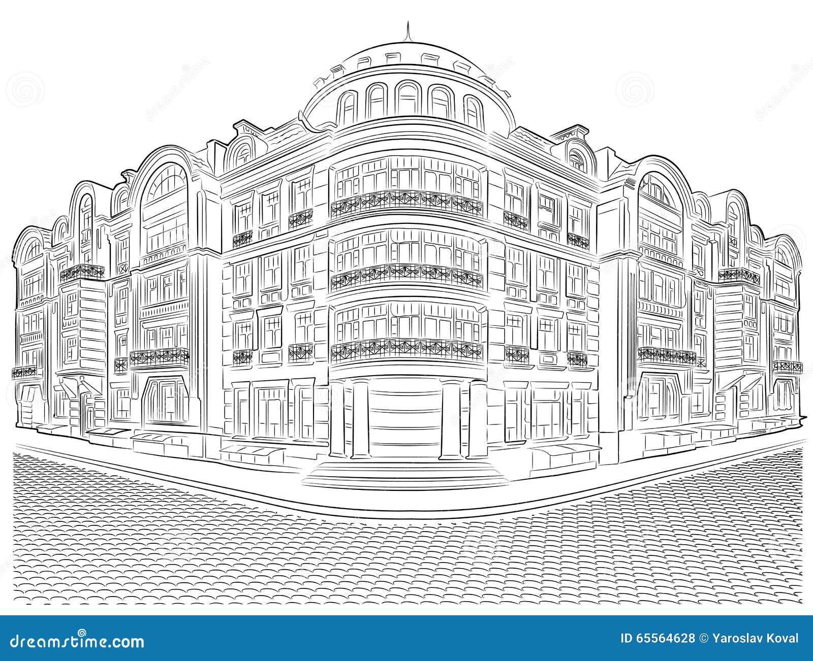 Capital Molding Vector Illustration Clip Art | CartoonDealer.com #175840681