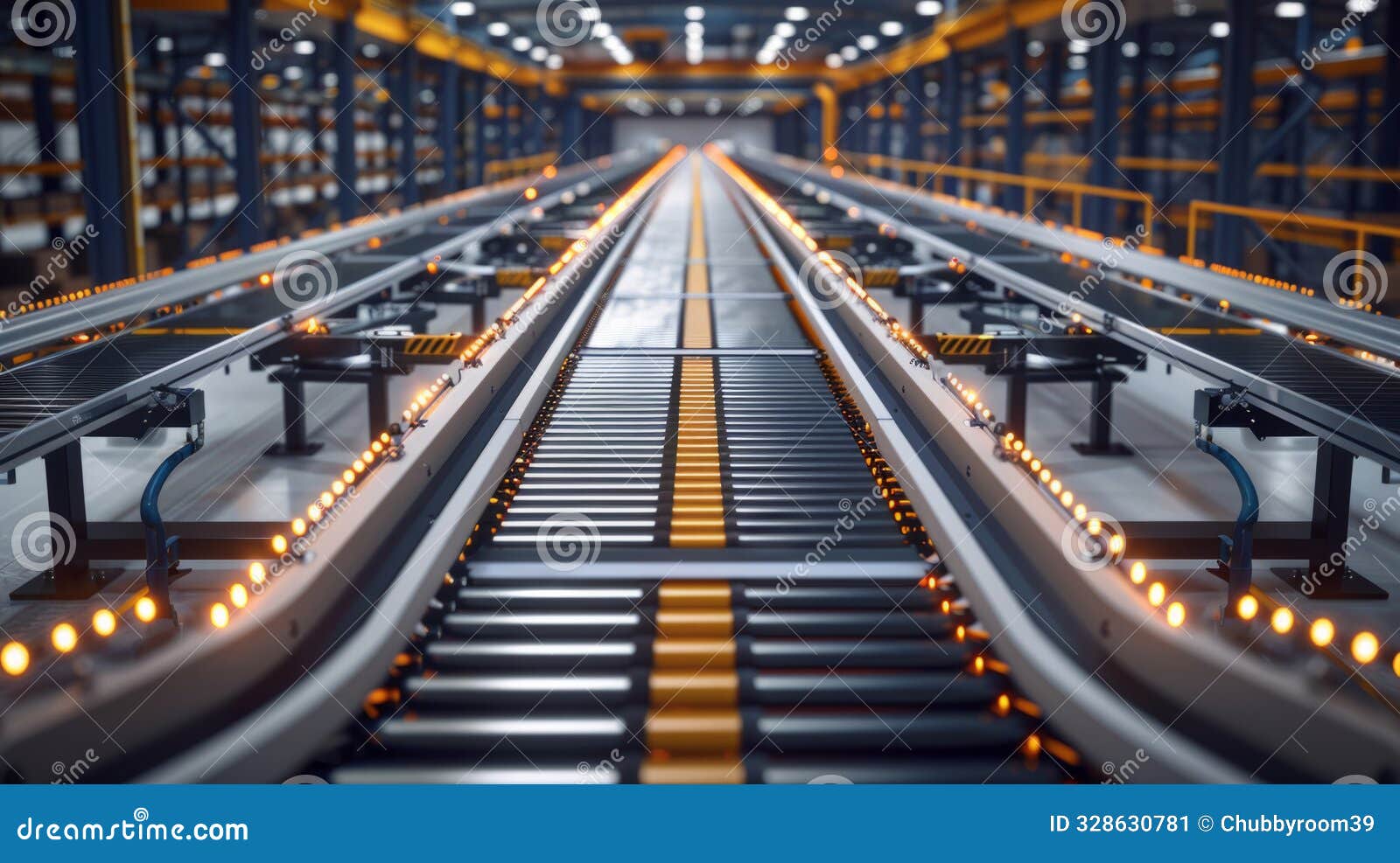 A Detailed Overview of a Large Warehouse S Conveyor System ...