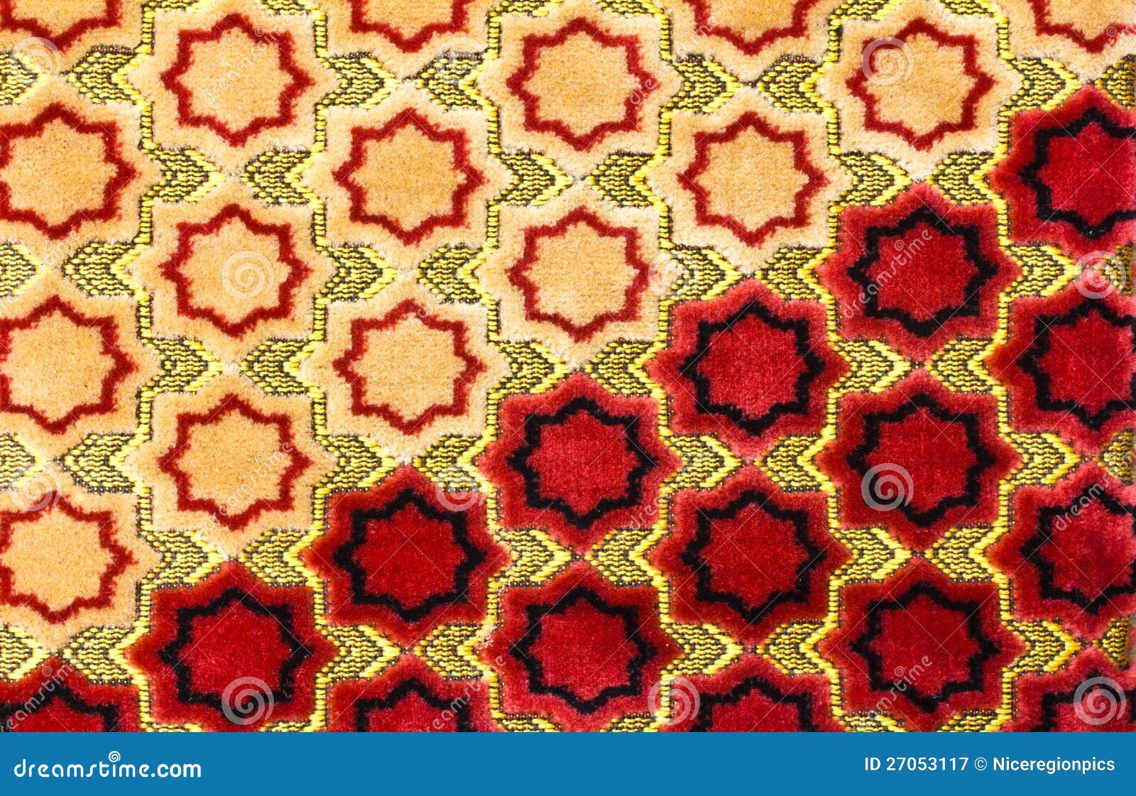 Detailed Patterns on the Carpet. Stock Image - Image of field, modern ...