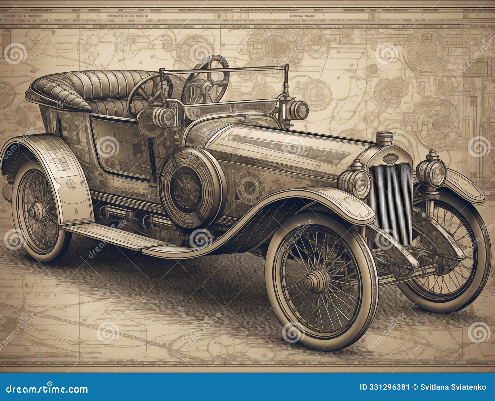 Close-up of an Antique Steam Engine with a Complex Mechanical Design ...