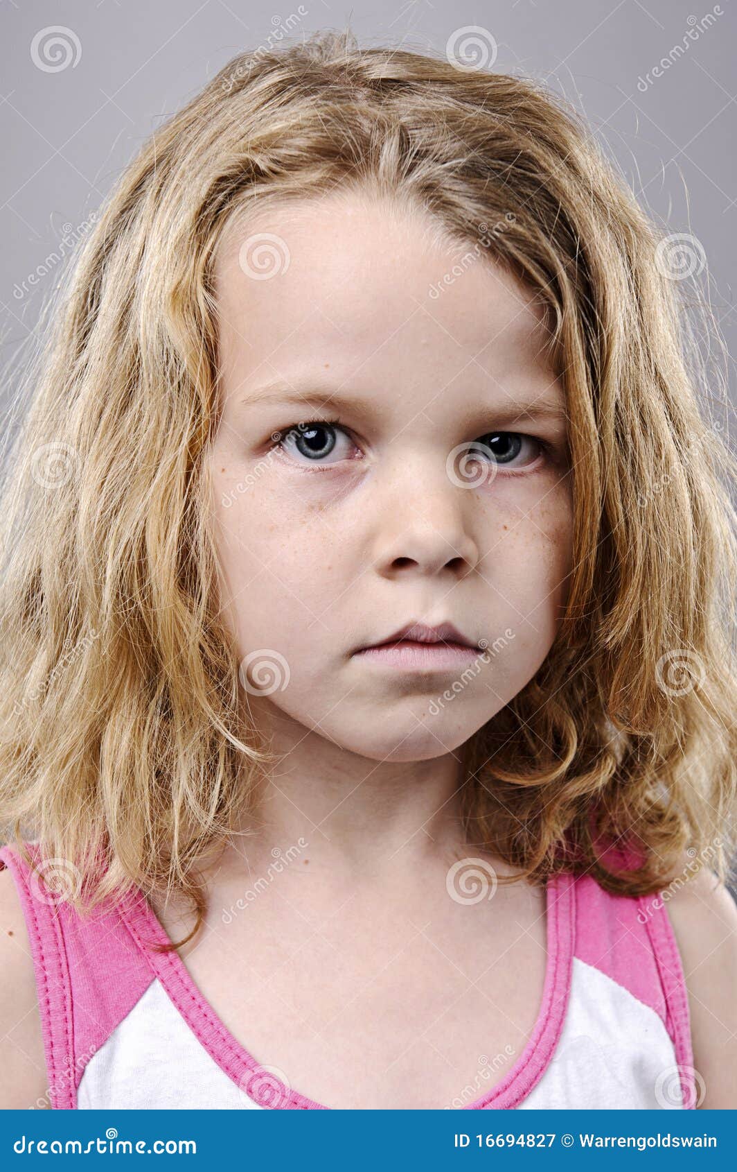 Detailed Portrait stock image. Image of casual, stare - 16694827