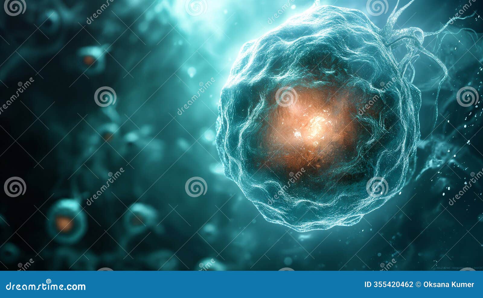 Exploring Microscopic Life Forms in Vibrant Scientific Visualization ...