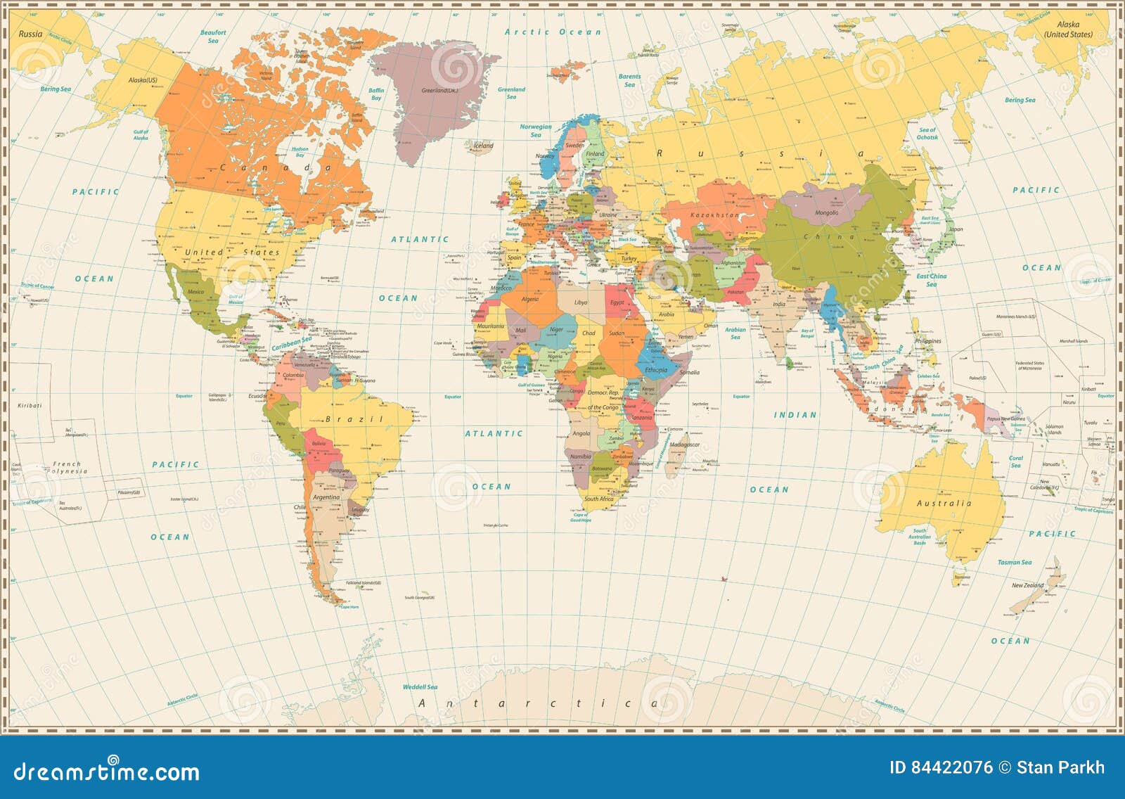 Detailed Retro Cascading Leaves Seamless Repeat Pattern Cartoon Vector ...