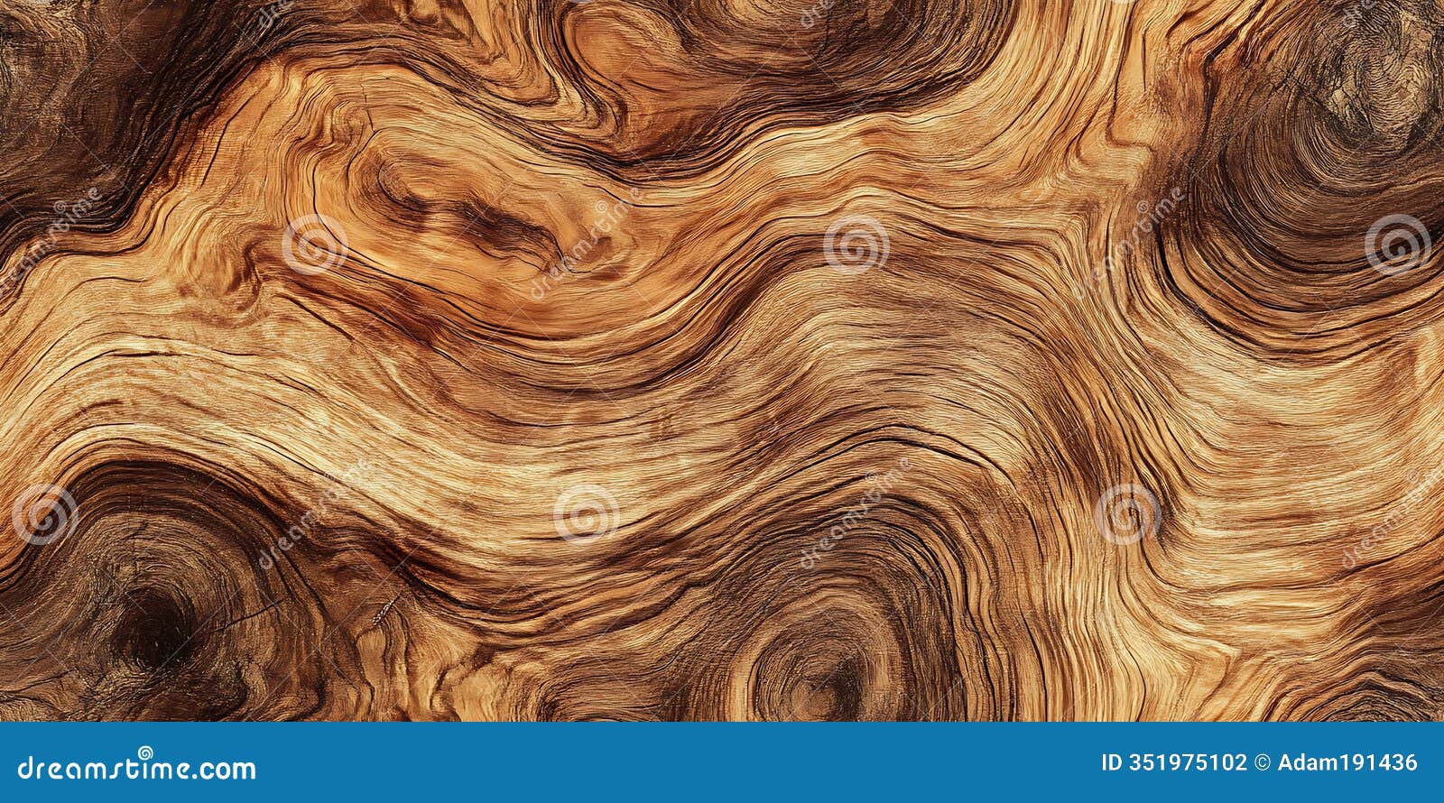 Detailed Seamless Wood Grain Pattern for Backgrounds and Textures in ...