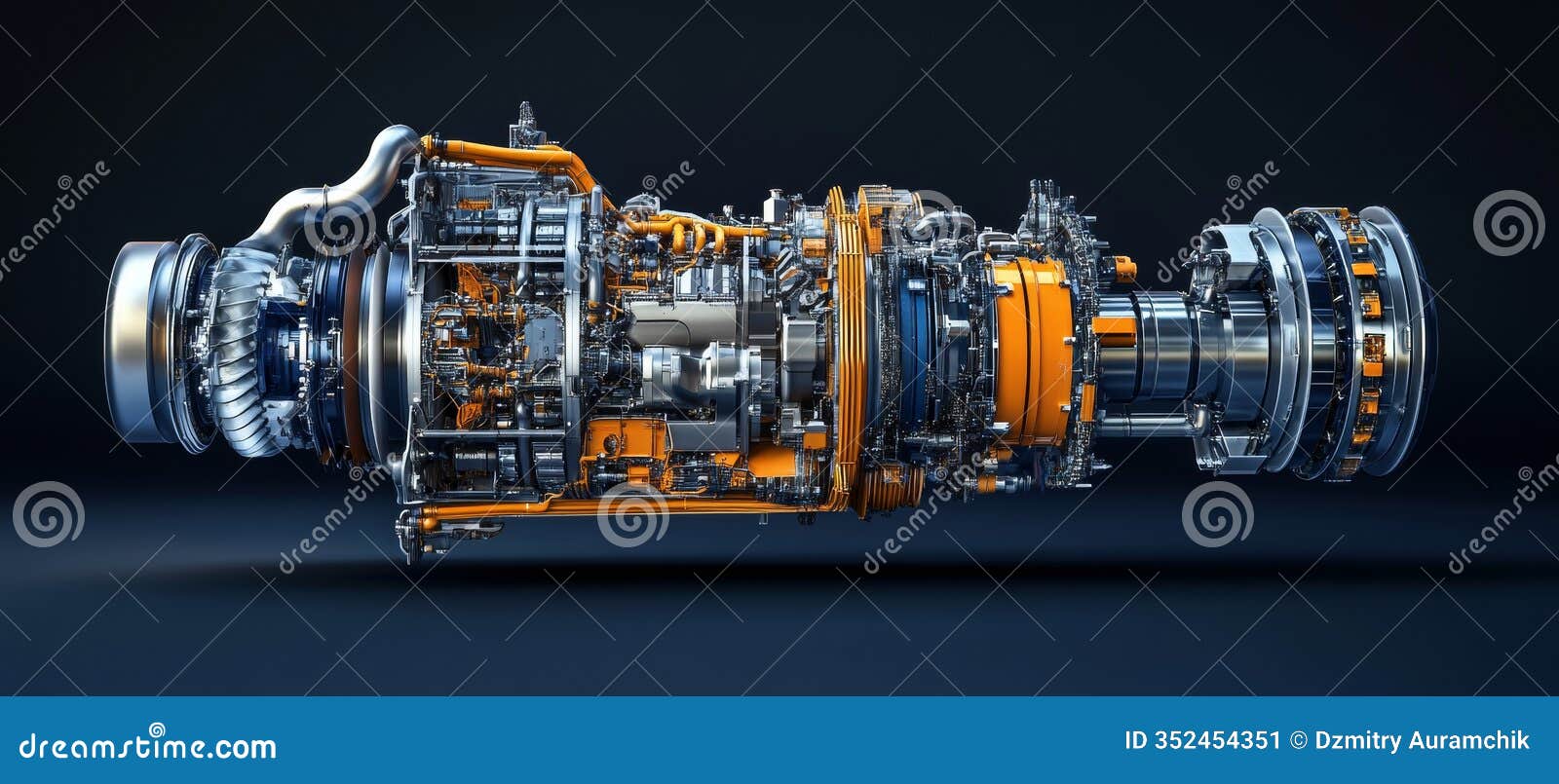 Detailed Sectional View of a Small Modular Reactor SMR Displaying Its ...