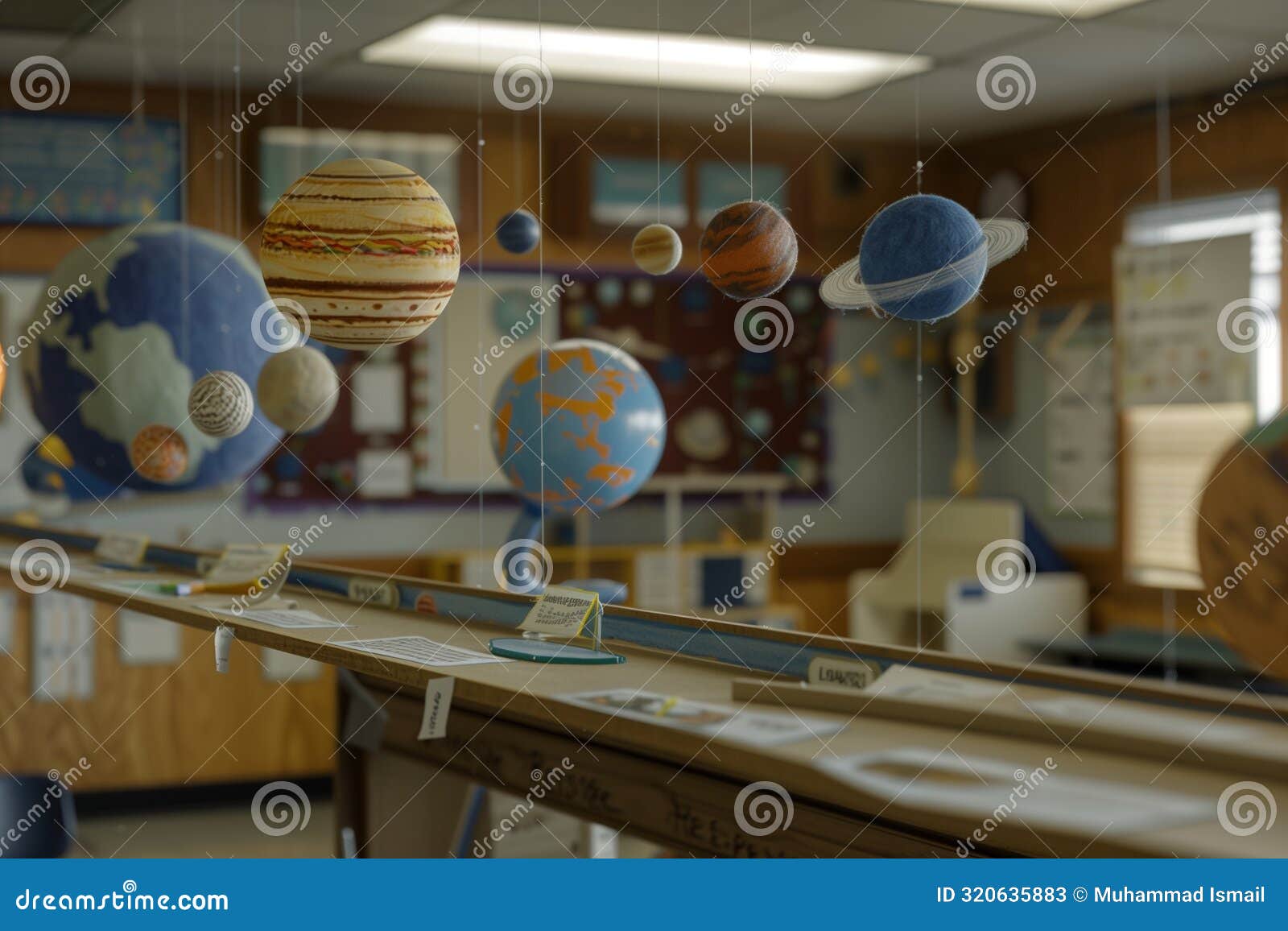 Classroom Science Lesson Cartoon Vector | CartoonDealer.com #331480501