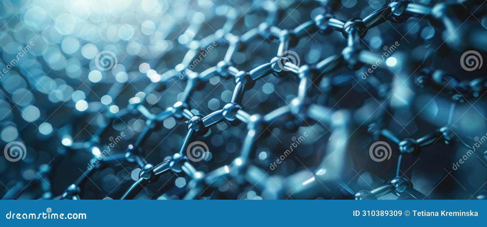 Detailed Shot of a Nanotube Structure, Capturing Its Unique Geometric ...