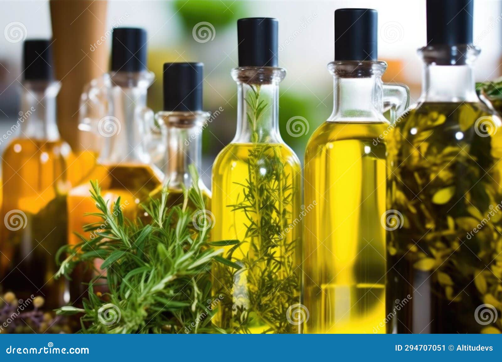 Detailed Shot of Olive Oil Labeling Process Stock Image - Image of ...