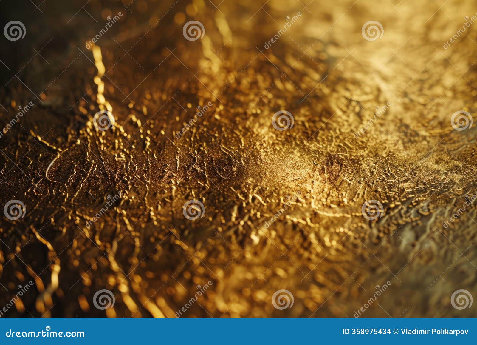 A Detailed Shot of a Reflective Surface with Slight Imperfections Stock ...