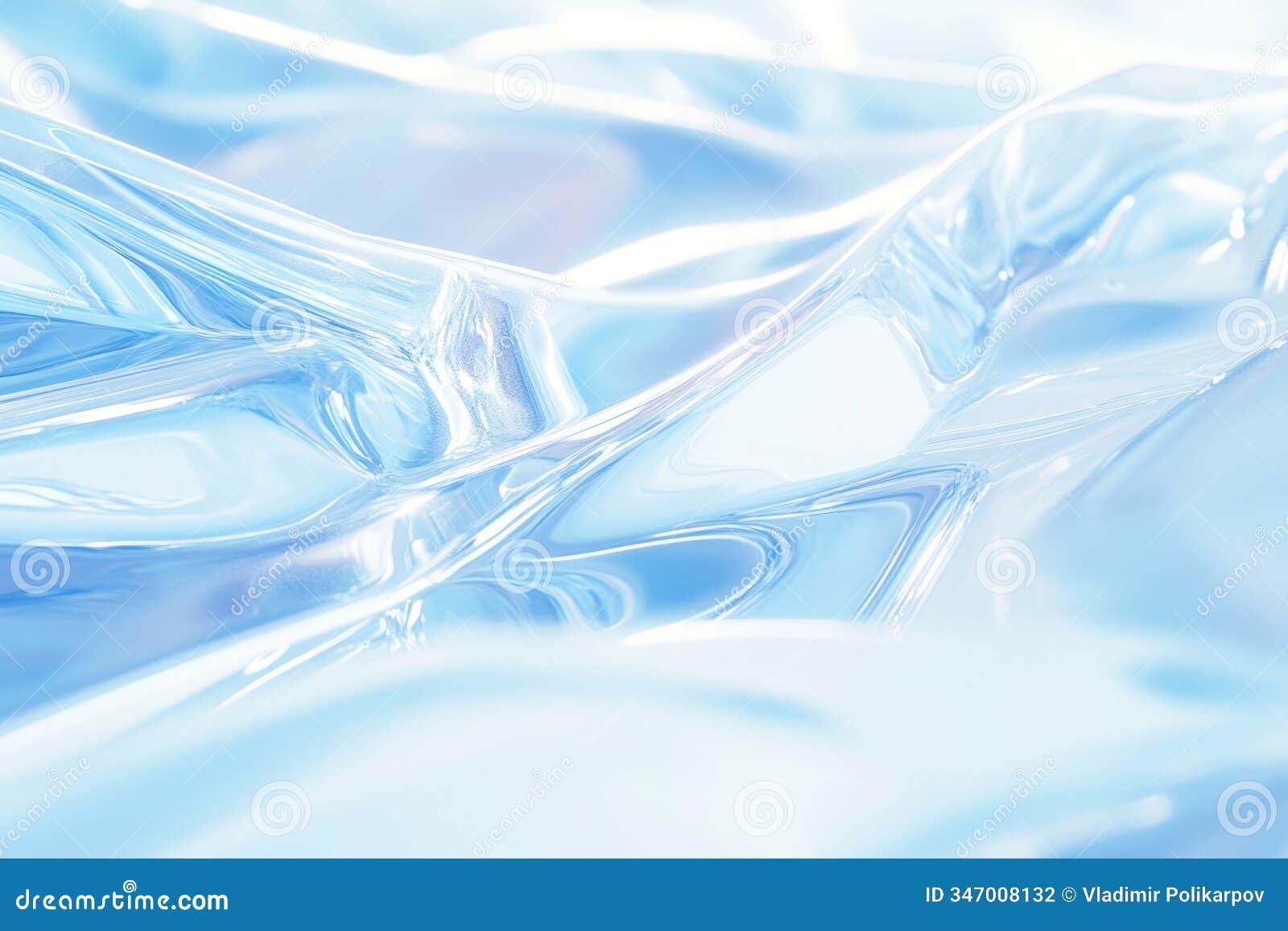 A Detailed Shot of Transparent Plastic Surface Stock Photo - Image of ...