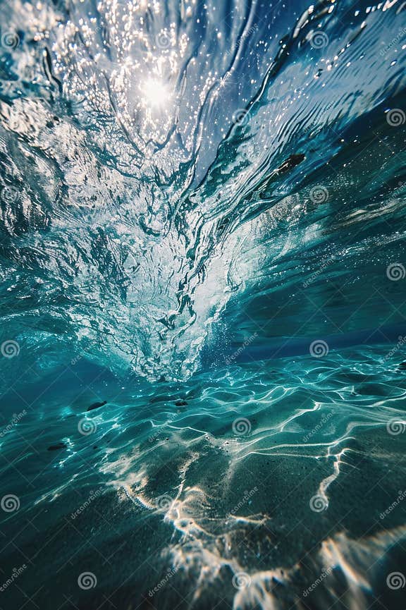 Detailed Shot of a Wave in the Ocean, Suitable for Various Projects ...