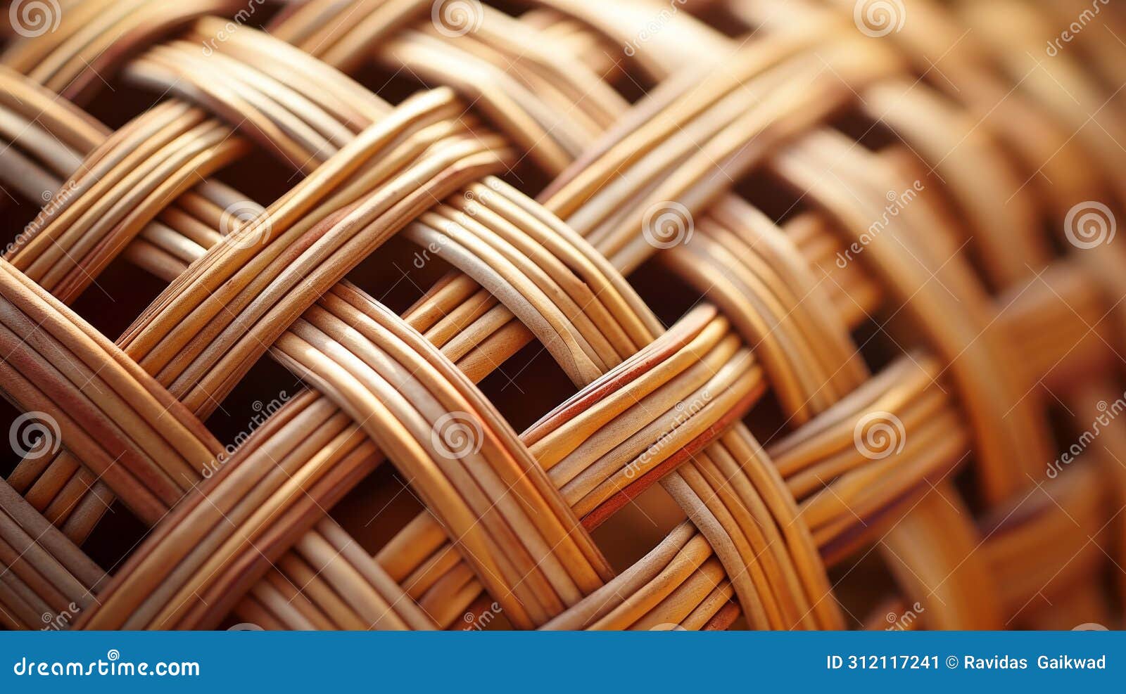 Detailed Shot of Woven Basket Texture Stock Illustration - Illustration ...