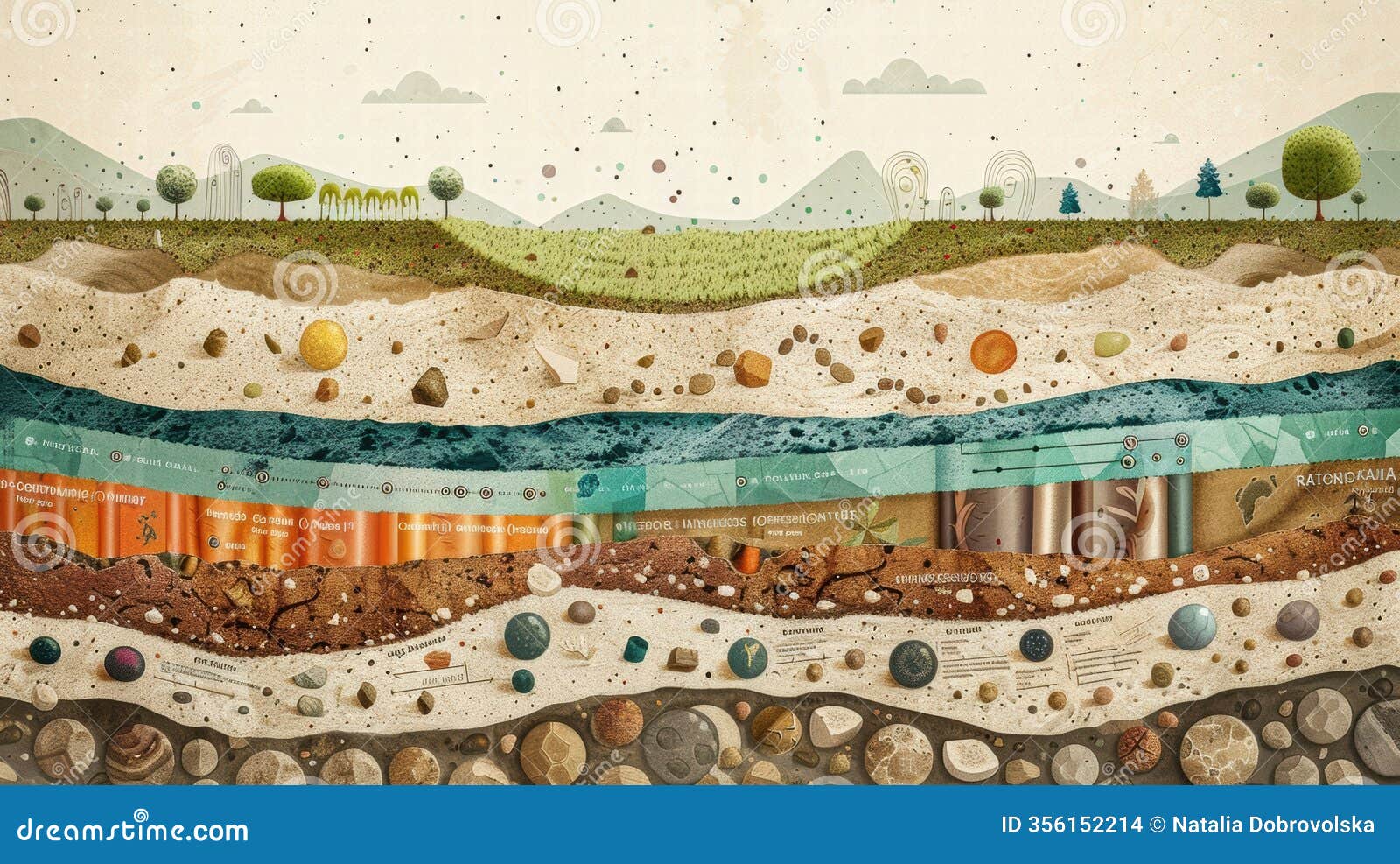 Detailed Soil Sample Analysis for Agricultural Applications. Stock ...