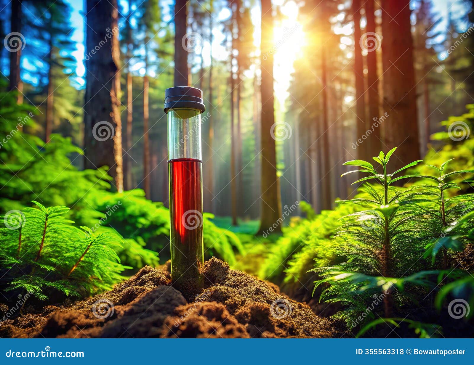 Detailed Soil Sampling in a Lush Evergreen Forest Ecosystem ...