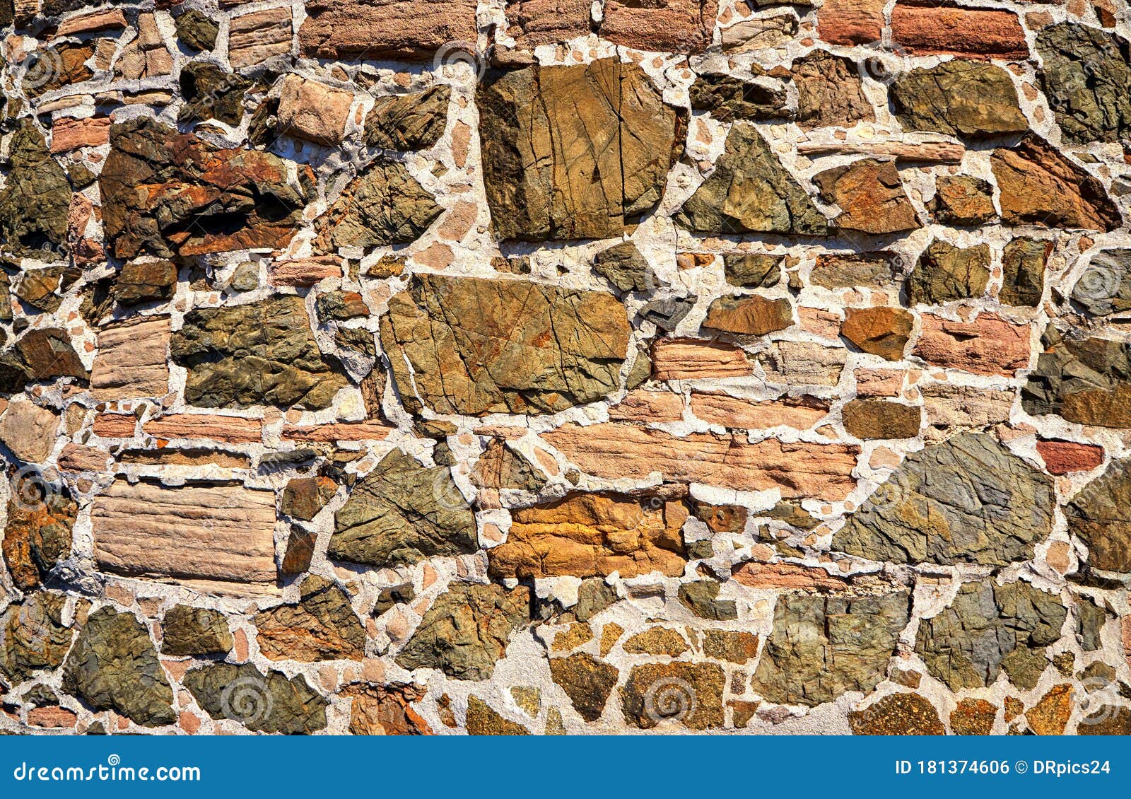 Detailed Stone Texture Background from Large Natural Stones Stock Photo ...